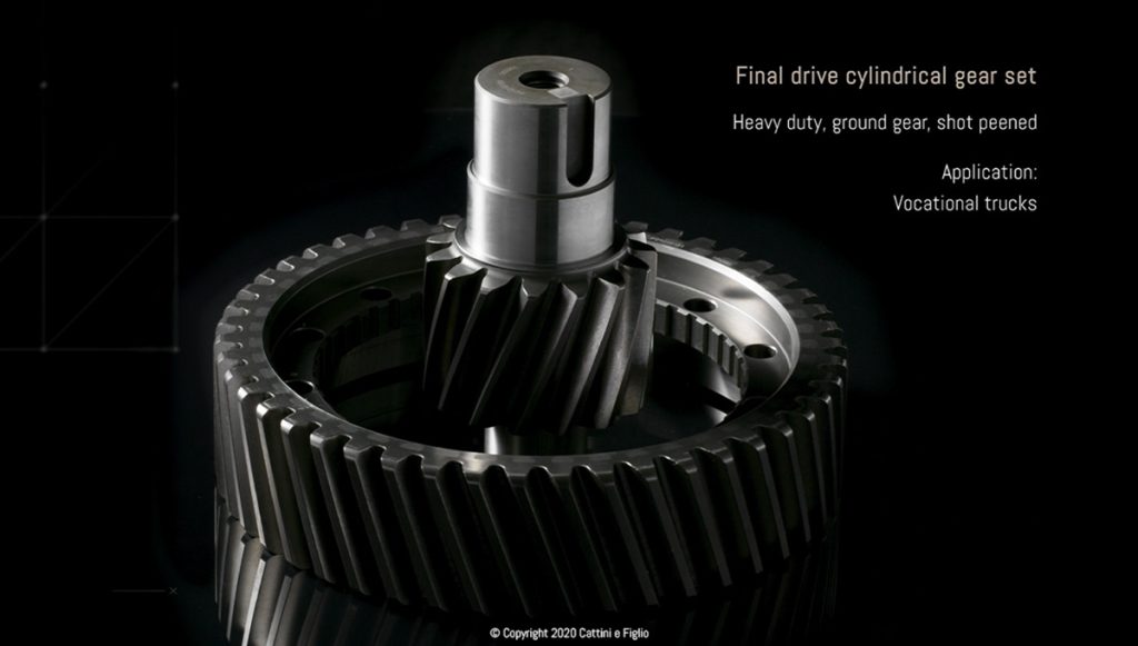 Entdecken Sie das Sortiment an Stirnrädern von Cattini & Figlio